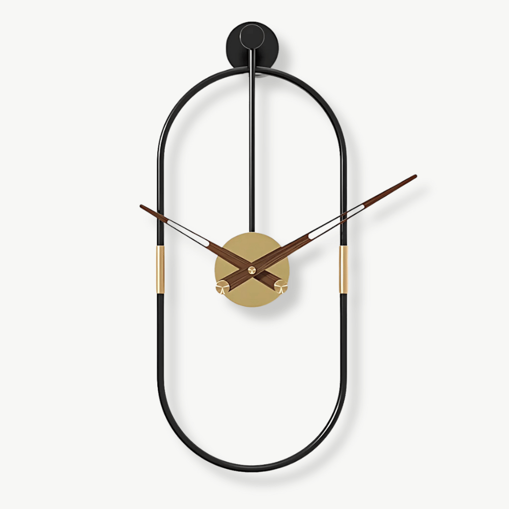 Horloge Murale Design Ovale – Murs du temps©